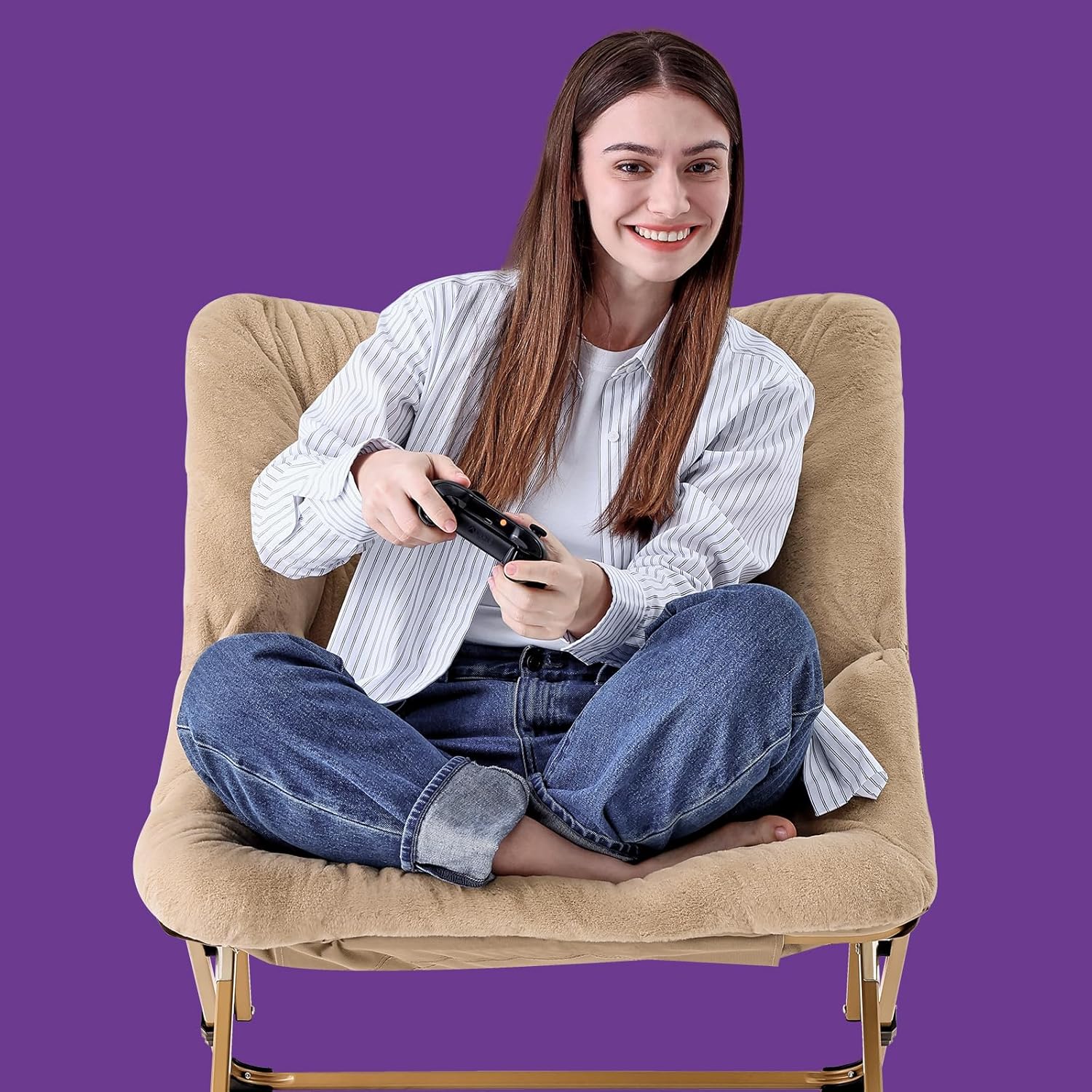 Saucer chair foldable store